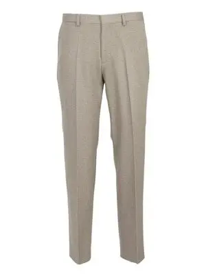 Hugo Boss Tailored Casual Pants With Belt Loops - No