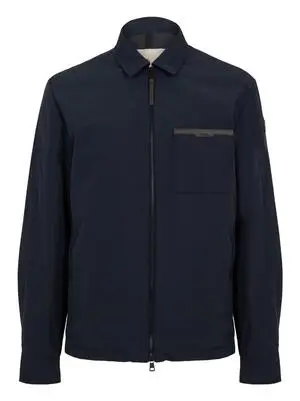 Moncler Zip-up Shirt Jacket - Black