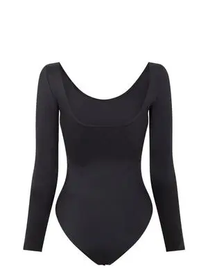 BALENCIAGA Balenciaga Long Sleeve Stretch Jersey Bodysuit