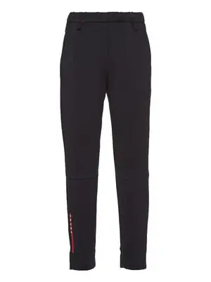 PRADA Prada Linea Rossa Technical Knit Trousers