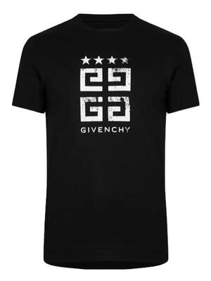 Givenchy Logo Crew Neck T-shirt - Black