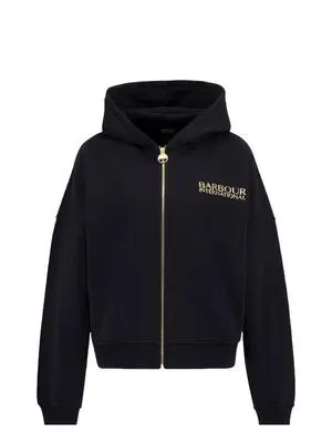 Barbour Lana Zip-up Hoodie - Black