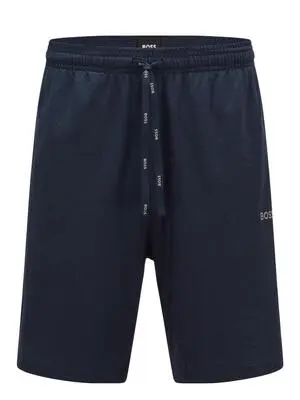 Hugo Boss Drawstring Waist Sport Shorts - Black