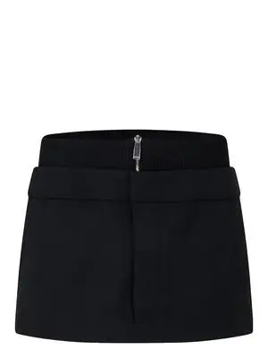 Off-White Mini Skirt - Black