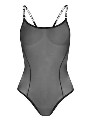 OFF-WHITE Off-White Mesh Jumpsuit With Logo Detail