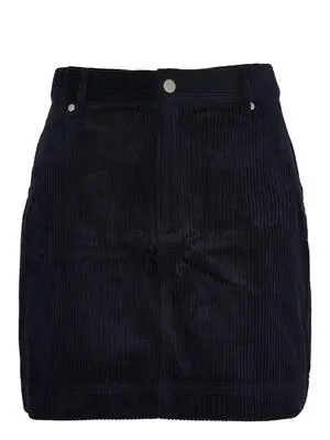 Barbour Cord Mini Skirt - Navy