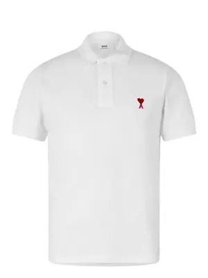 AMI Paris Adc Polo - White