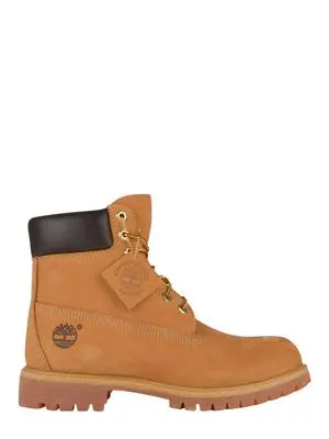Timberland Lace-up Boots With Padded Collar And Lug Sole - Brown