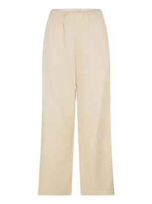 Moncler Logo Detail Wide Leg Sweatpants - Nude
