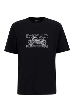 Barbour Motorcycle Graphic T-shirt - Black