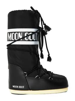 Moon Boot Moon Boot Icon High Nylon Boots Black