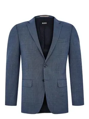 Hugo Boss Simple Suit Jacket - Blue