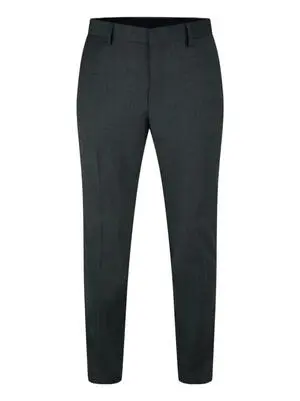 Hugo Boss Genius Tailored Straight-leg Suit Trousers - Black