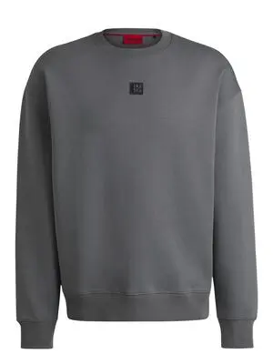Hugo Boss Crew Neck Long Sleeve Sweater - Gray
