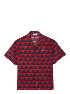 Lacoste Relaxed-fit Print Shirt - Multi-color