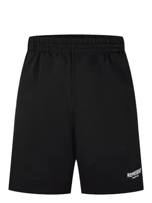 REPRESENT Logo Shorts - Black