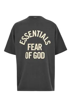 Fear Of God Crew Neck Short-sleeved T-shirt - Black