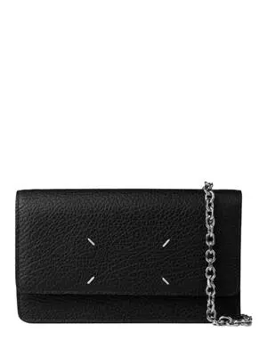 MAISON MARGIELA Logo Shoulder Bag - Black