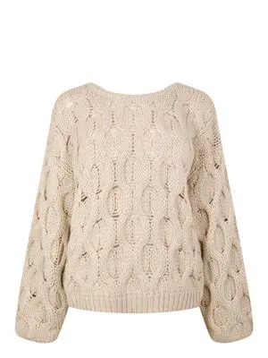 Hugo Boss Knitted Sweater - Nude