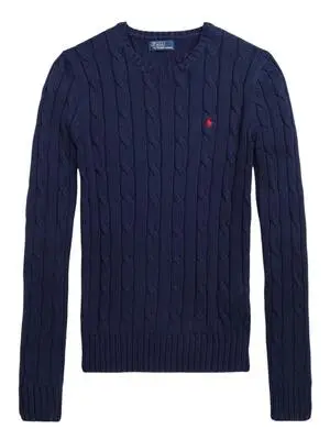 Polo Ralph Lauren Polo Ralph Lauren Juliana Crewneck Sweater Hunter Navy