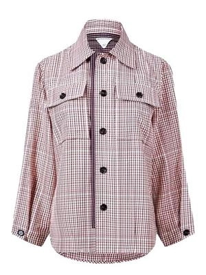 BOTTEGA VENETA Bottega Veneta Checkered Long Sleeve Shirt