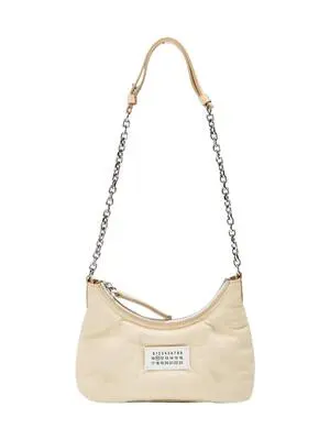 MAISON MARGIELA Maison Margiela Logo Shoulder Bag Nude