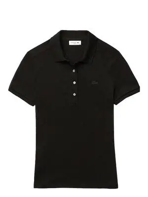 LACOSTE Lacoste L.12.D Slim Fit Stretch Mini Piqué Polo Shirt