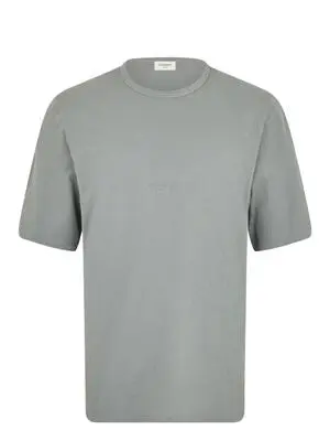 Saint Laurent Logo T-shirt - Gray