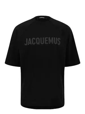 Jacquemus Short Sleeve T-shirt - Black
