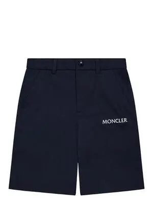 Moncler Logo Chevron Shorts - Black