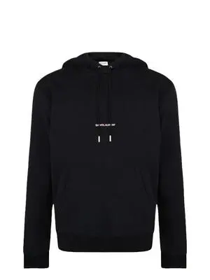 Saint Laurent Rive Gauche Hoodie - Black