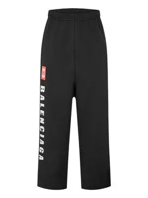 Balenciaga Logo Track Pants - Black