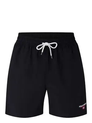 Polo Ralph Lauren Drawstring Waist Swim Shorts - Black