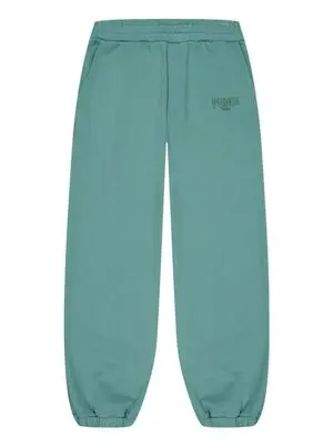 Fendi Embroidered Logo Sporty Track Pants - Blue
