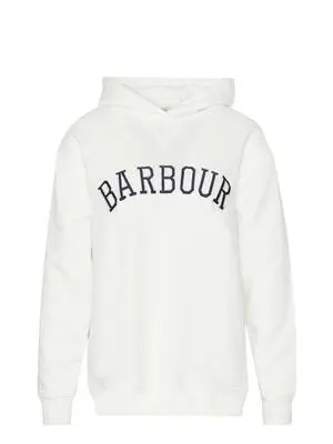 Barbour Northumberland Hoodie - Cloud/navy