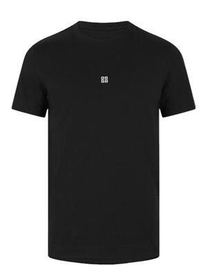 Givenchy Round Neck Short Sleeve T-shirt - Black