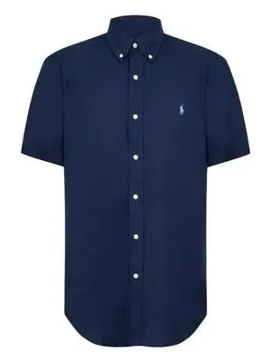 Polo Ralph Lauren Logo Short Sleeve Shirt - Blue
