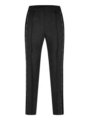 Gucci Elastic Waist Casual Pants - Black