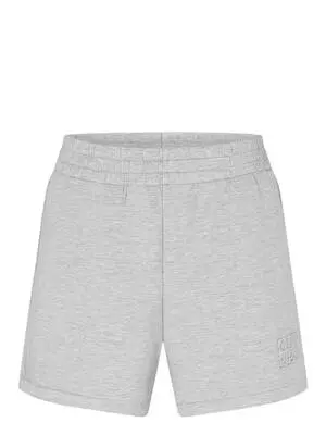 ANINE BING Anine Bing Elastic Waist Shorts With Graphic Detail