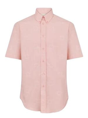 Givenchy Logo Short Sleeve Shirt - Pink