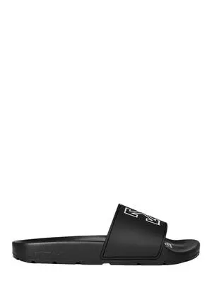 Off-White Logo Slides - Black