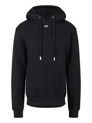 Off-White Arrow Print Logo Hoodie - Black