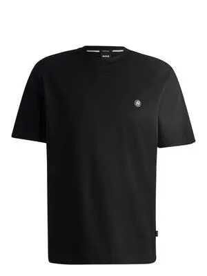 Hugo Boss Logo Crew-neck T-shirt - Black