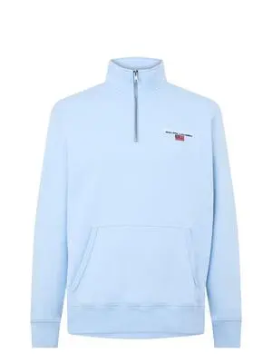 Polo Ralph Lauren Logo Zip-up Sweatshirt - Blue