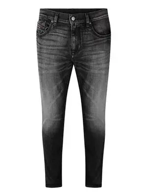 DIESEL® 2019 D-strukt Straight-leg Denim Trousers - Black