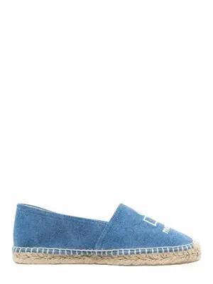 Isabel Marant Étoile Logo Embroidered Espadrilles - Blue