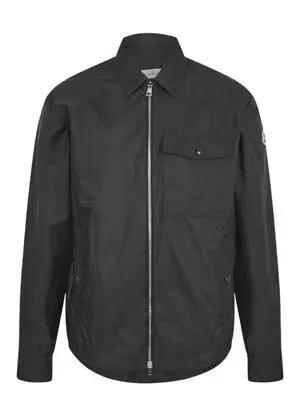 Moncler Long Sleeve Shirt Style Casual Jacket - Black