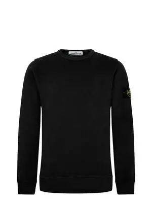 Stone Island Crew Neck Sweatshirt - Black