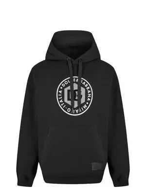 Dolce & Gabbana Coin Logo Hoodie - Black
