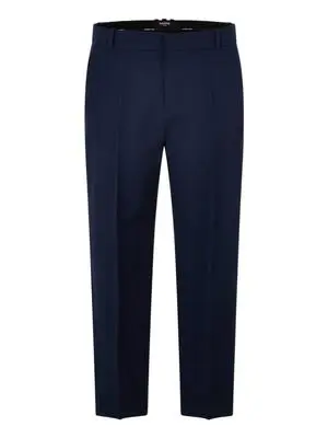Balmain Tailored Straight-leg Suit Trousers - Black